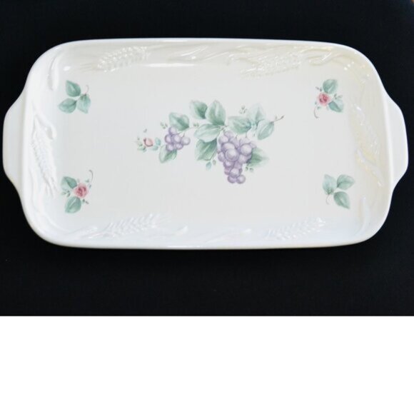 Pfaltzgraff | Dining | Vintage Pfaltzgraff Serving Tray Grapevine ...